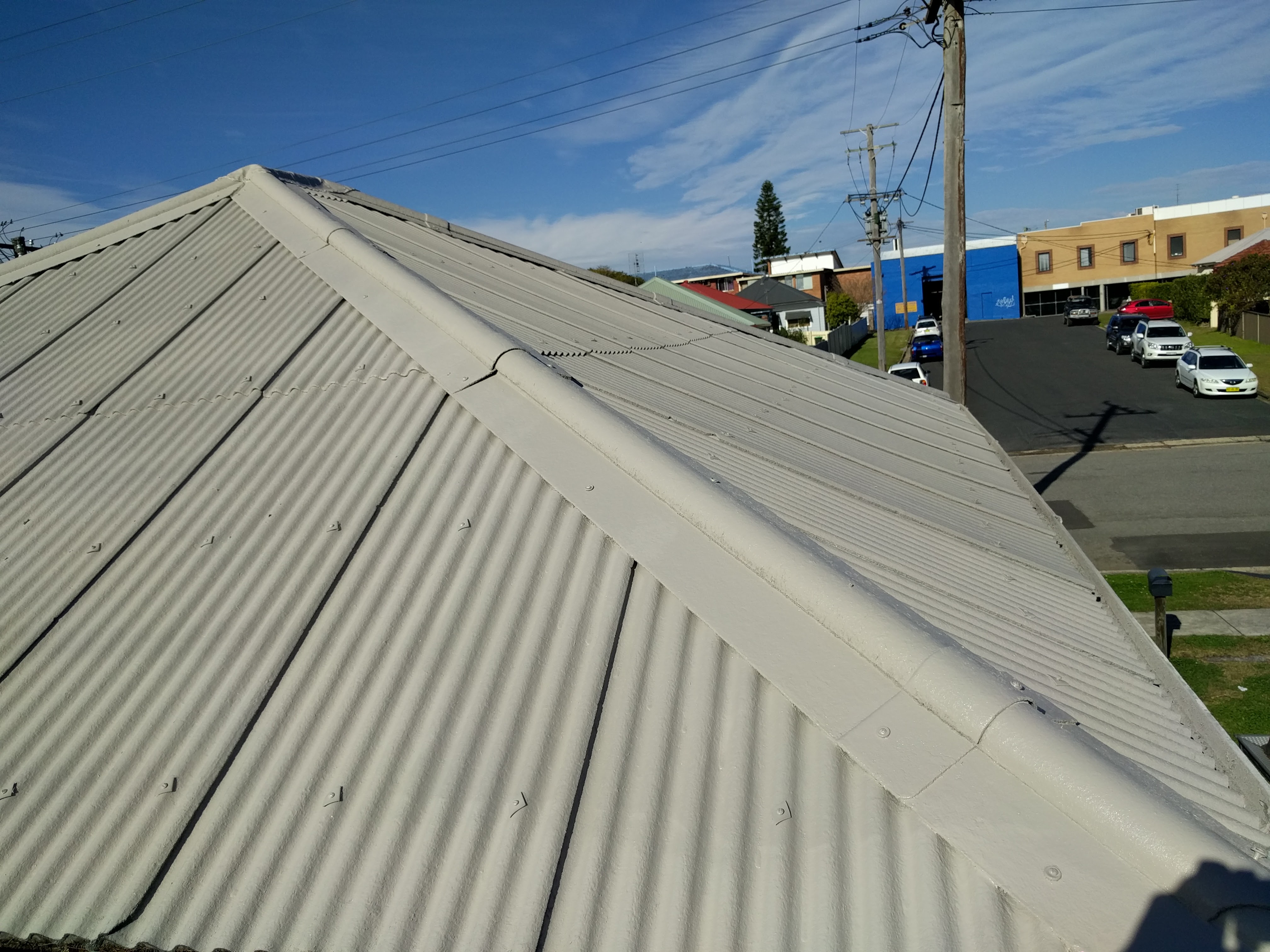 Fibro Roof – Exterior Coat Painting Newcastle